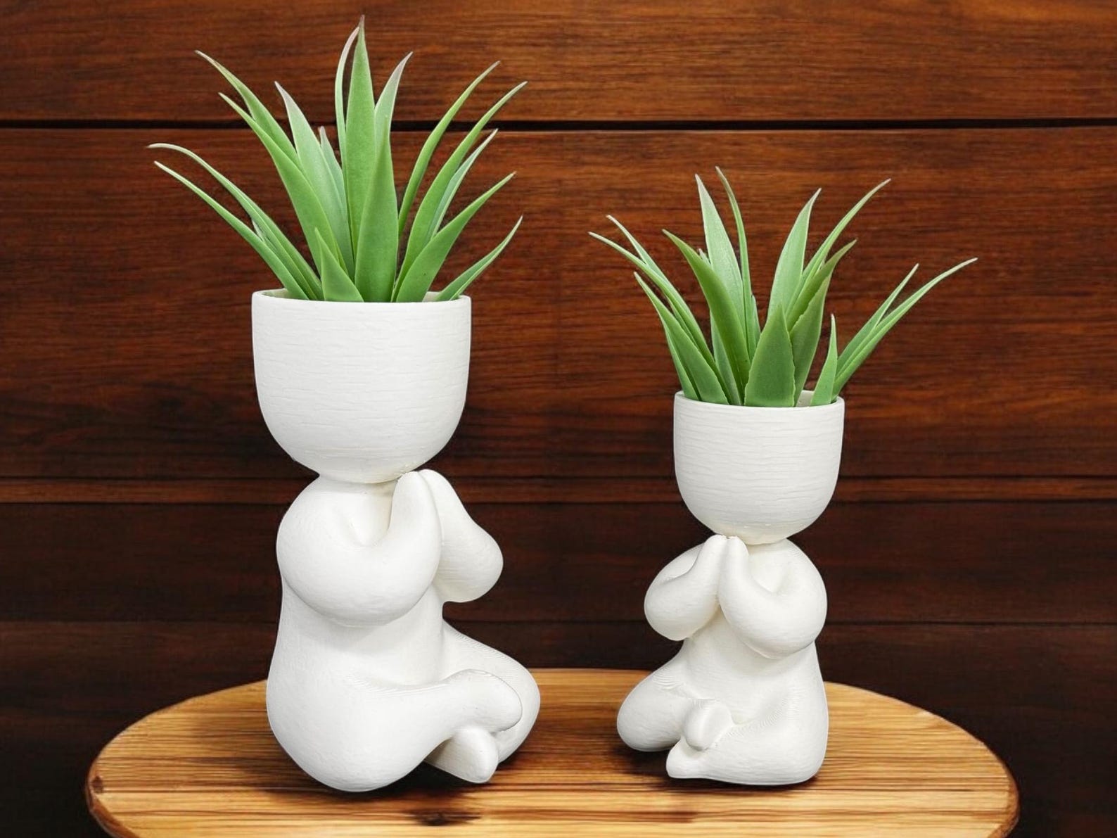 Yoga Yan Air Plant Holder | 3D Printed Airplant Pot | Zen Yoga Pose ...