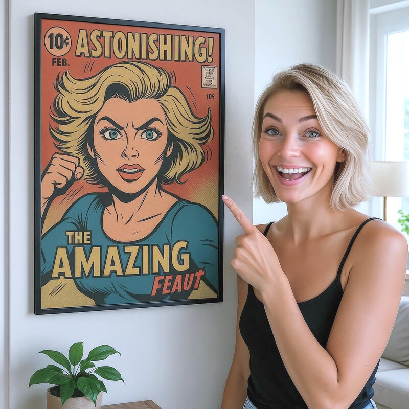 Comic bild geschenk - Etsy.de