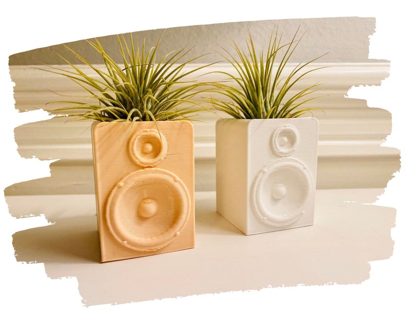Music Speaker Air Plant Holder. Succulent Planter / Airplant - Etsy