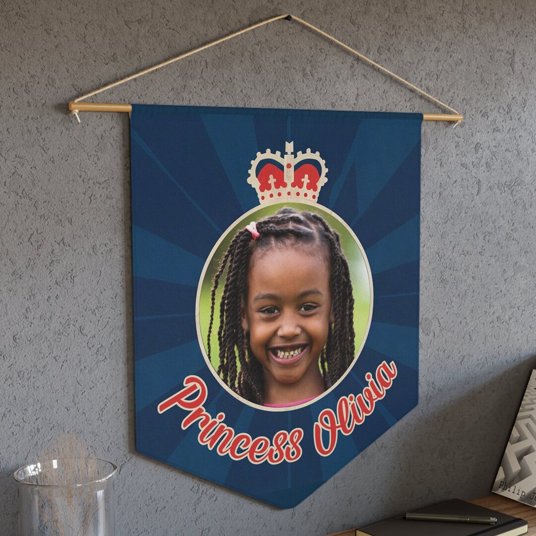 Custom Royal Pennant - Turn Your Portrait Into a Royal Banner ...