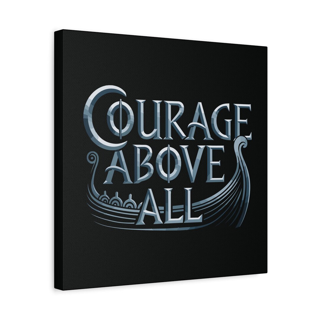 Viking Wall Art Print - Bold Norse Mythology Home Decor - Premium ...