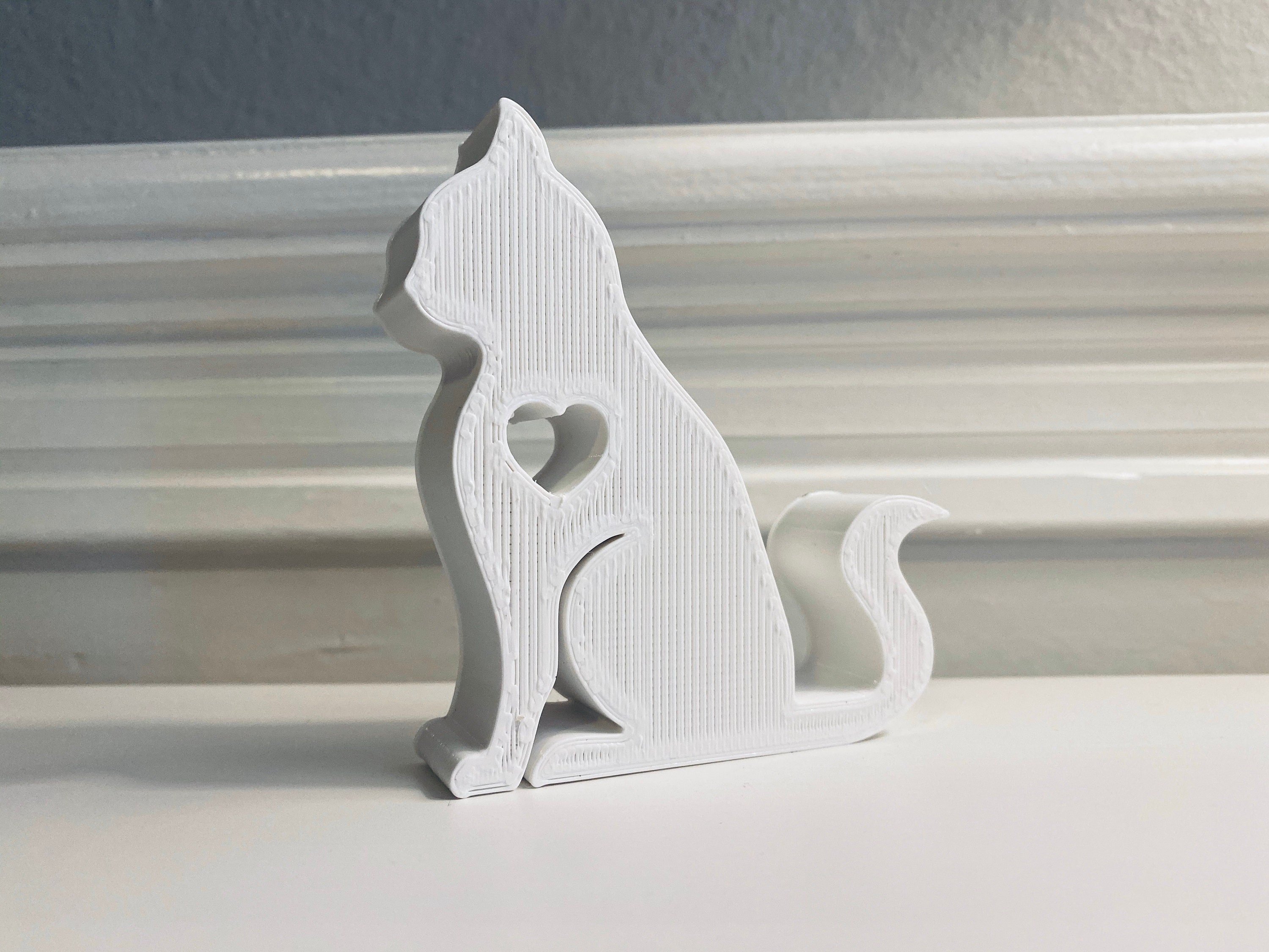 Kitty Cat Cell Phone Stand. Unique Smartphone Holder or Tablet | Etsy