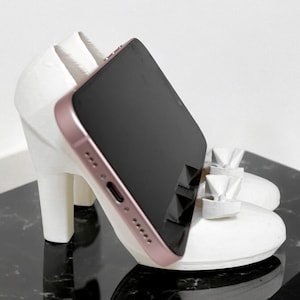 Stylish High Heels Phone Stand | Fashionable Smartphone Holder for Desk ...