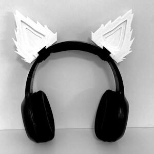 Werewolf / Wolf Ears Headset Attachments & Cosplay Props. Twitch ...