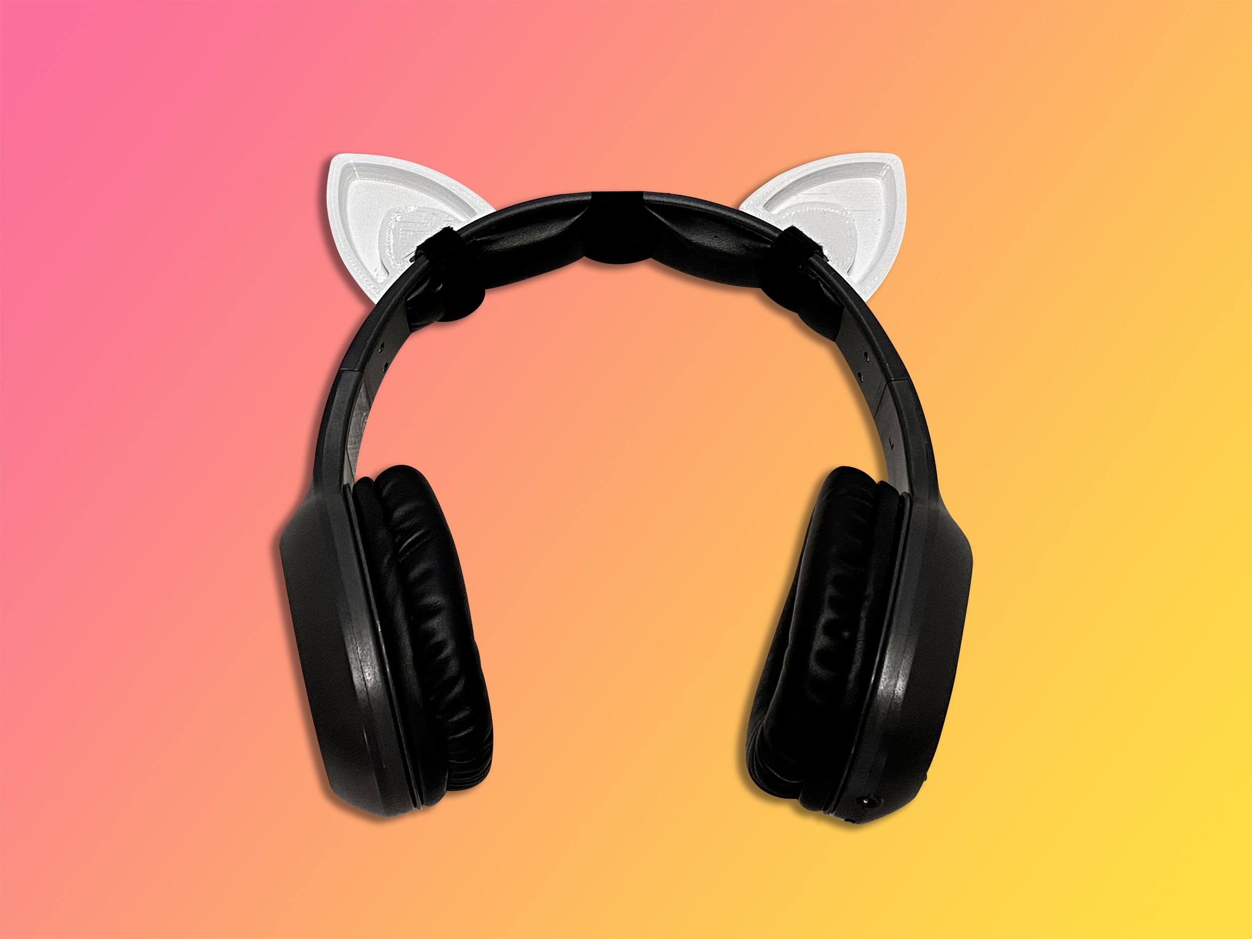 Cat Ears Headset Attachments & Cosplay Props. Twitch Streamer | Etsy ...