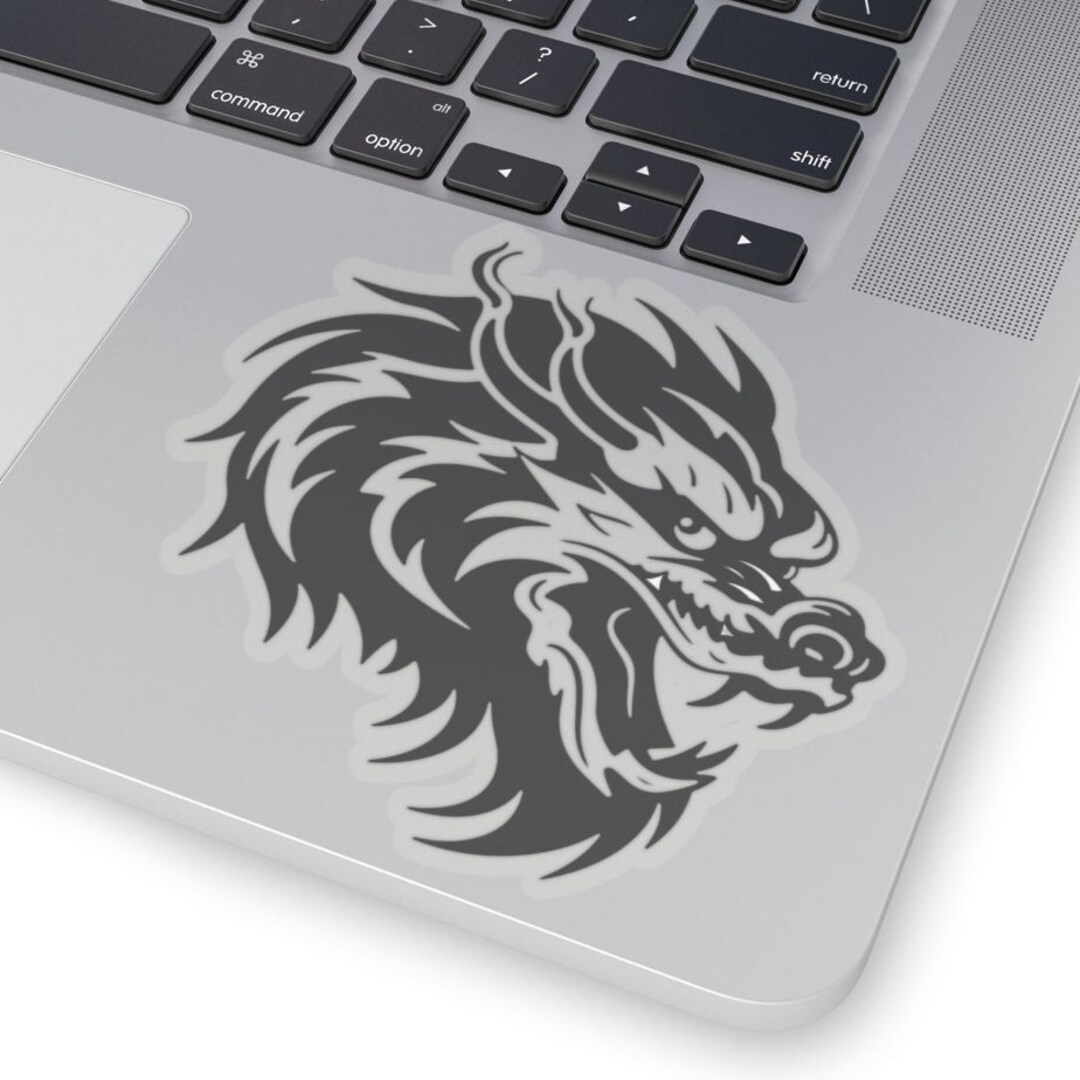 Mystic Chinese Dragon Laptop Sticker - Transform Your Device, Durable ...