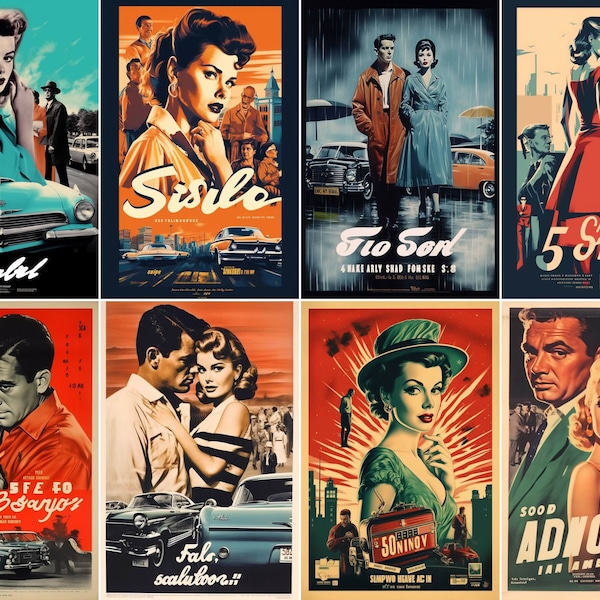 1950's Movie Poster - Etsy