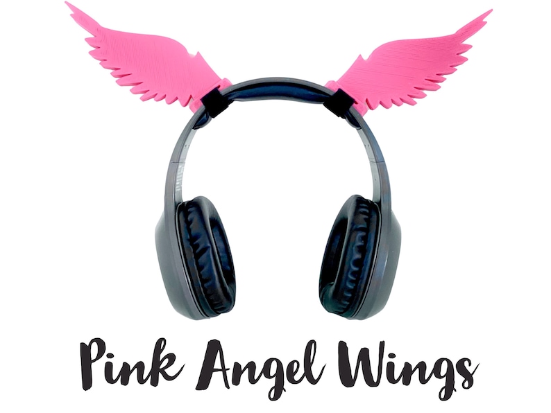 Pink Angel Wings for Headphones Headset & Cosplay Props. - Etsy