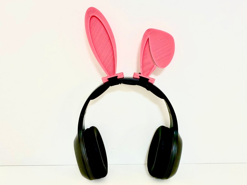 Bunny Ears for Headphones, Headset & Cosplay Props. Twitch Streamer ...