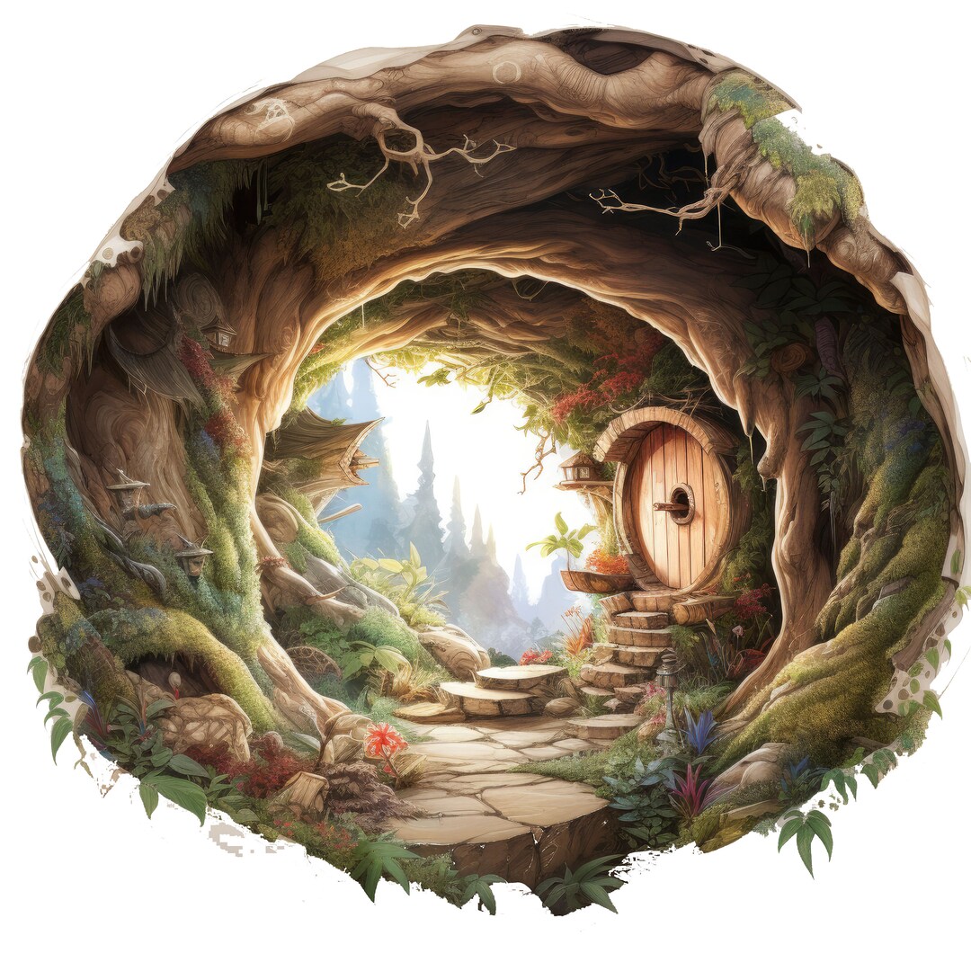 Whimsical Gnome World Wall Decal Sticker - Enchanting Wall Decor for ...