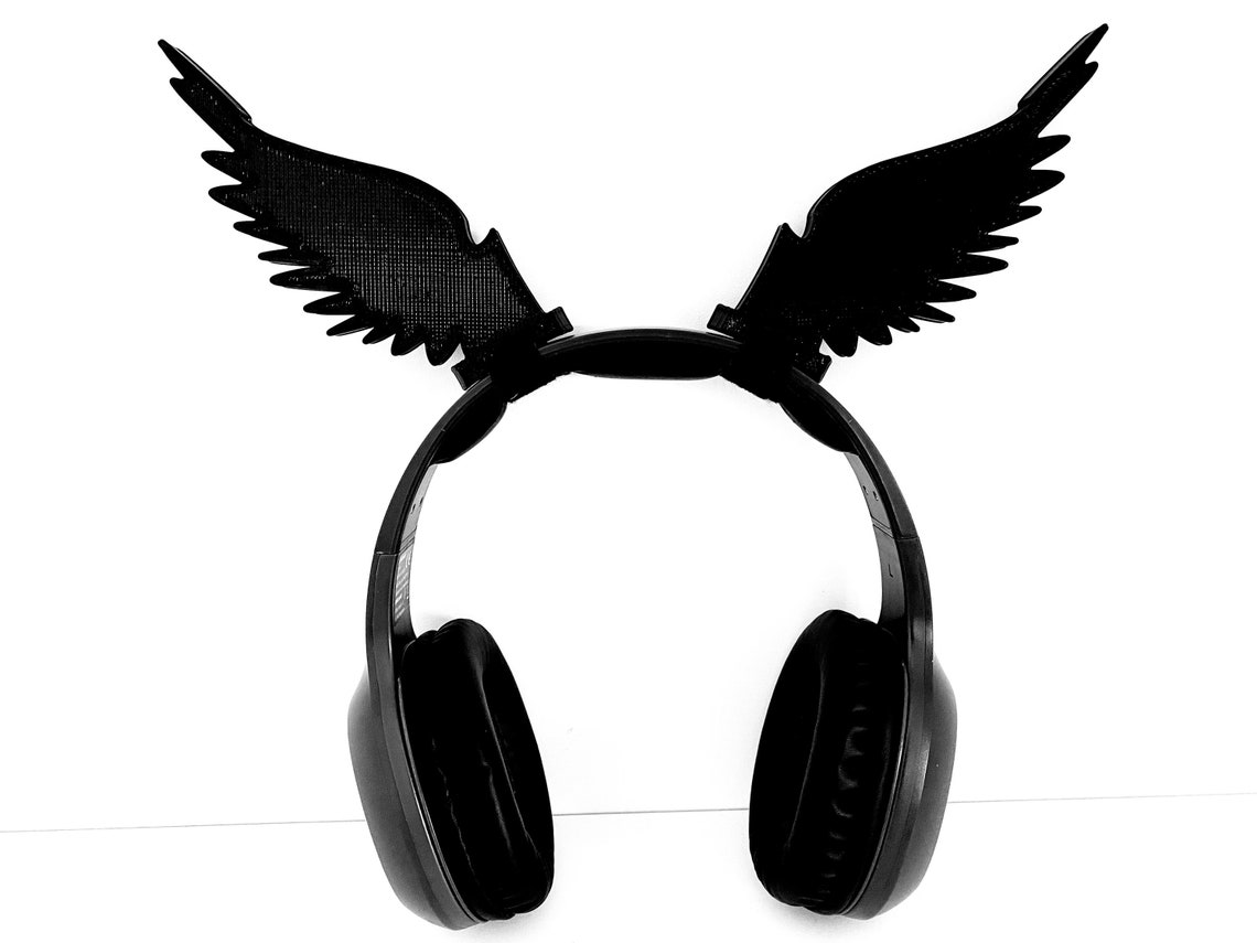 Angel Wings for Headphones Headset & Cosplay Props. Twitch | Etsy