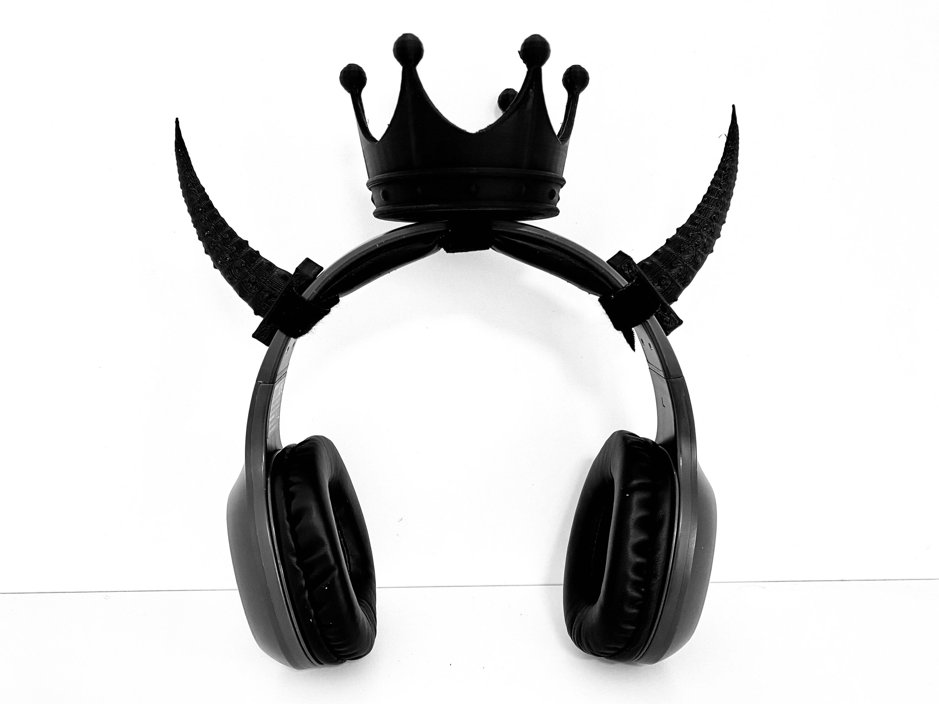 Demon Queen Set for Headphones, Headset & Cosplay Props. Twitch ...