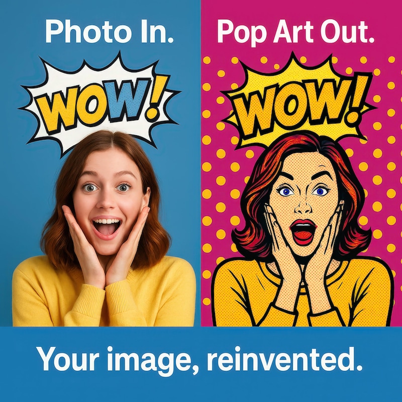 Pop Art Portrait - Etsy