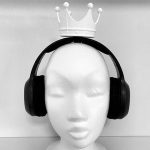 Princess Crown for Headphones, Headset & Cosplay Props. Twitch Streamer ...