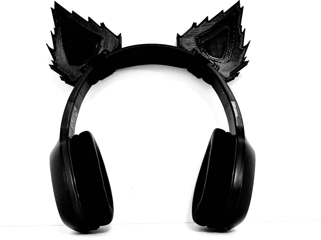 Werewolf / Wolf Ears Headset Attachments & Cosplay Props. Twitch ...
