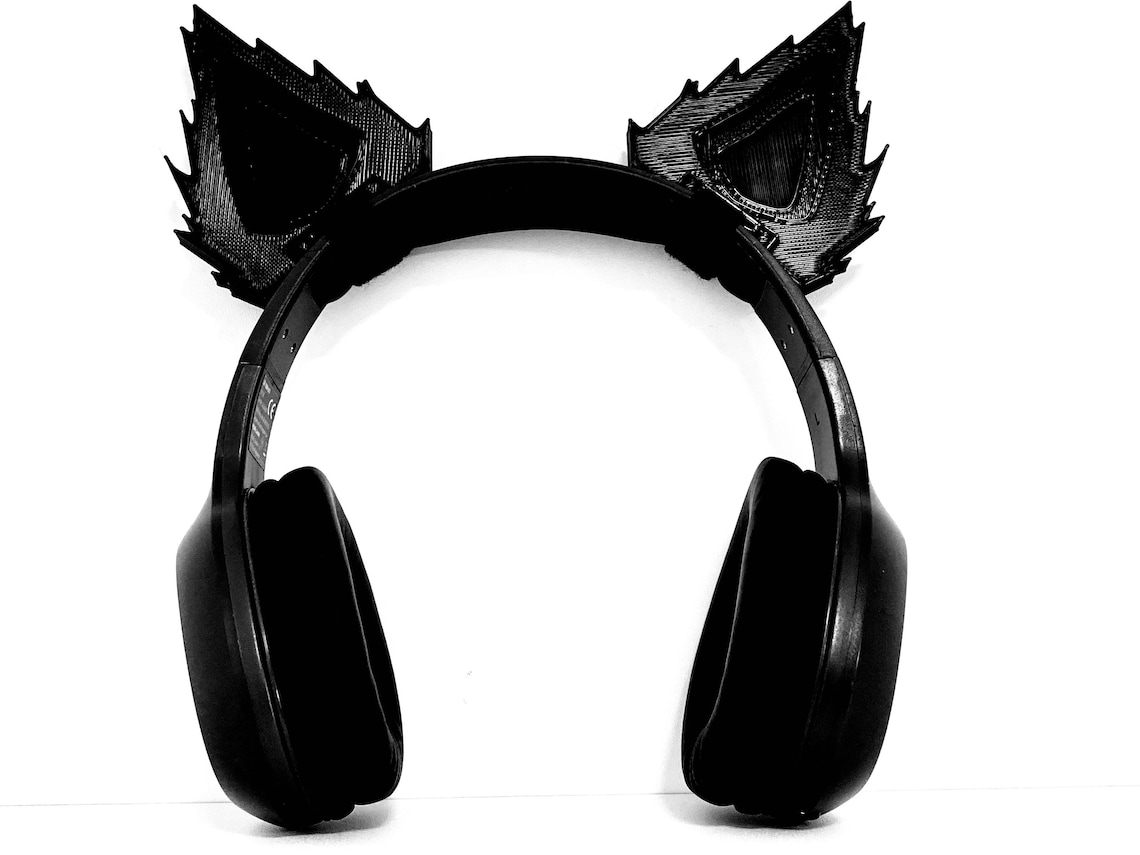 Werewolf / Wolf Ears Headset Attachments & Cosplay Props. - Etsy