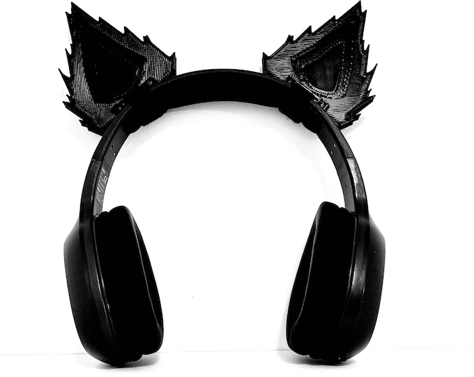 Cow Ears for Headphones Headset & Cosplay Props. Twitch | Etsy