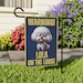 Personalized Dog Alert Flag - "warning! [dog Name] on the Loose ...