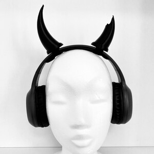 Broken Devil Horns for Headphones, Headset & Cosplay Props. Twitch ...