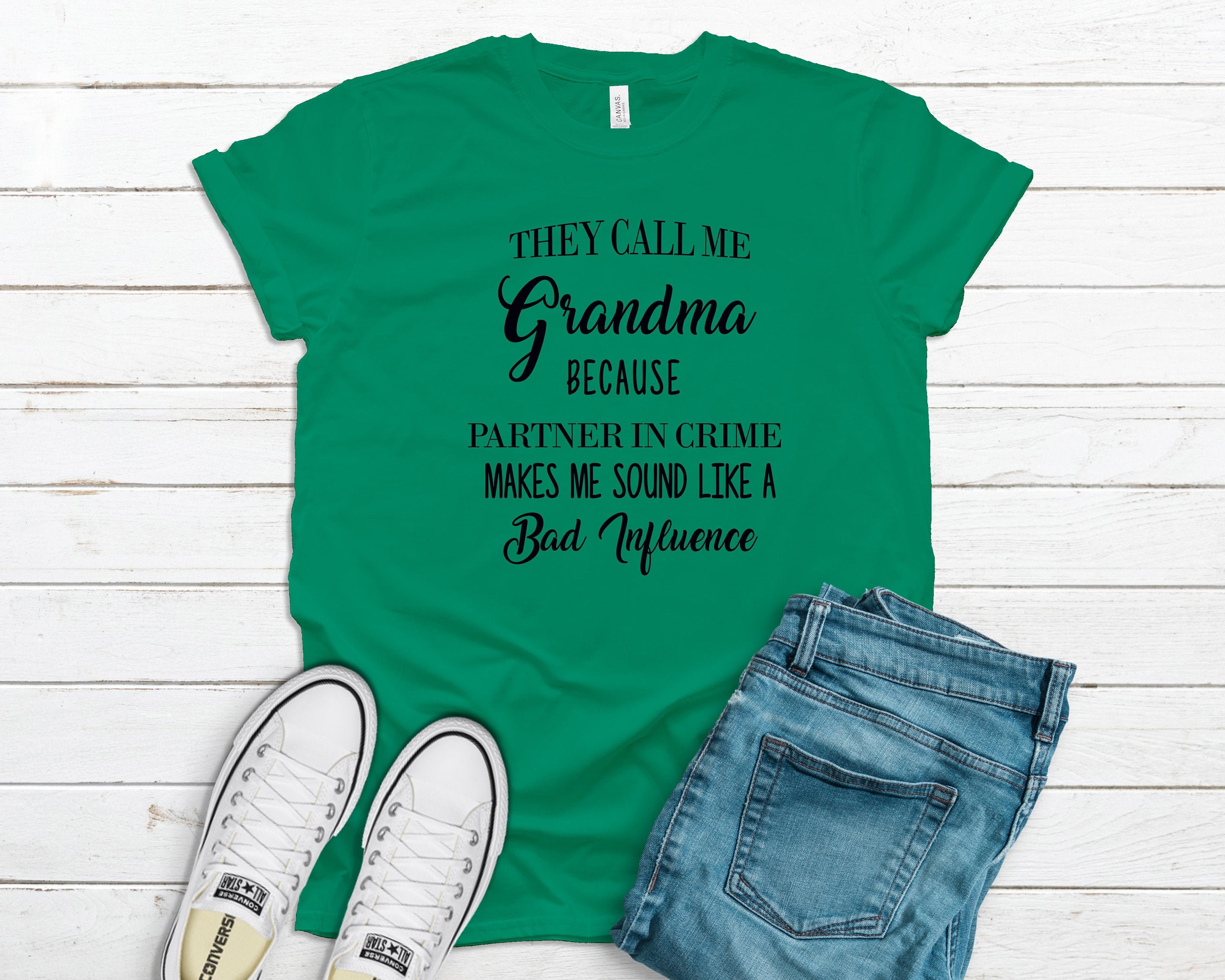 They Call Me Grandma PNG - Bad Influence PNG - Grandparents Digital ...