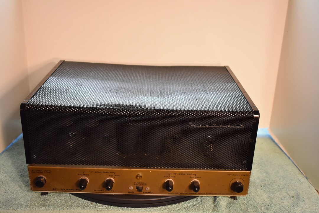 Heathkit AA-40 Tube Amplifier Needs Work. - Etsy