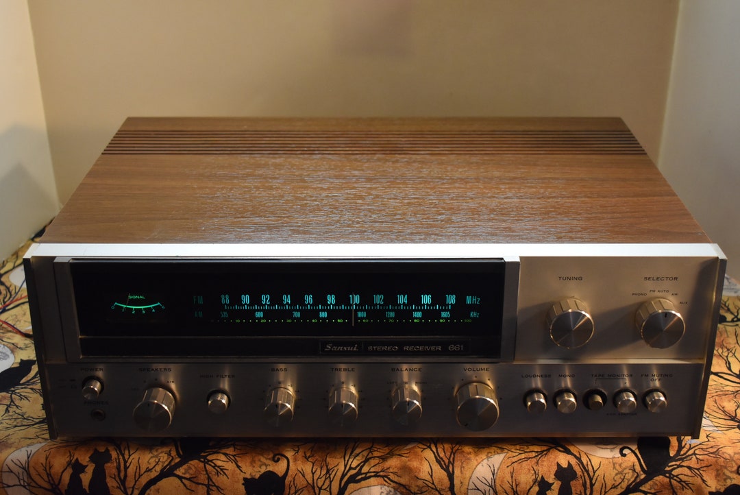 Classic Vintage Sansui 661 Stereo Receiver - Etsy