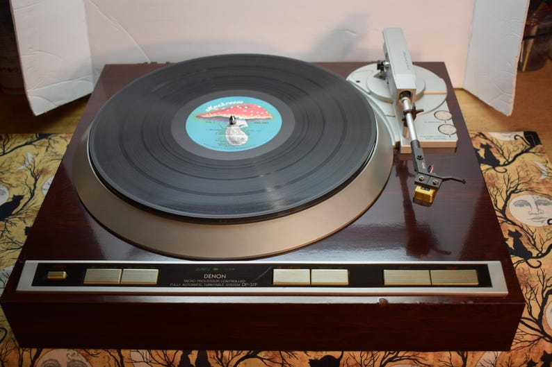 Classic Denon DP-37F Automatic Turntable - Etsy