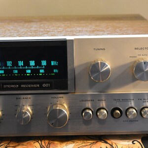 Classic Vintage Sansui 661 Stereo Receiver - Etsy