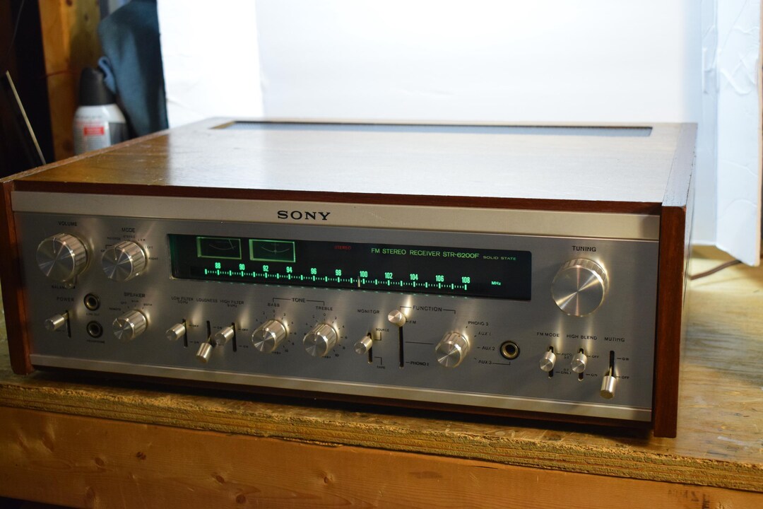 Vintage Sony STR-6200F Stereo Receiver - Etsy