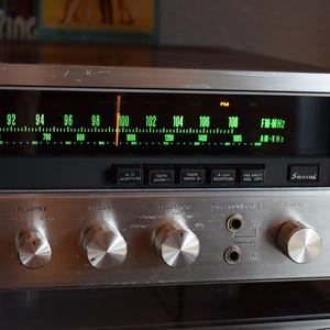 Vintage Sansui Seven Stereo Receiver - Etsy