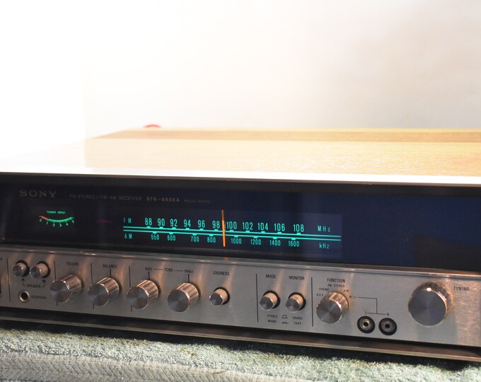 Classic Vintage Sony Stereo Receiver - Etsy