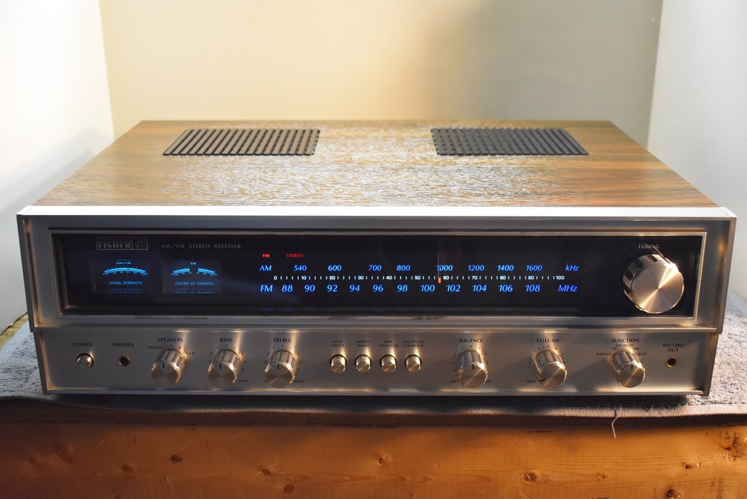 Vintage Fisher / Sears Stereo Receiver - Etsy