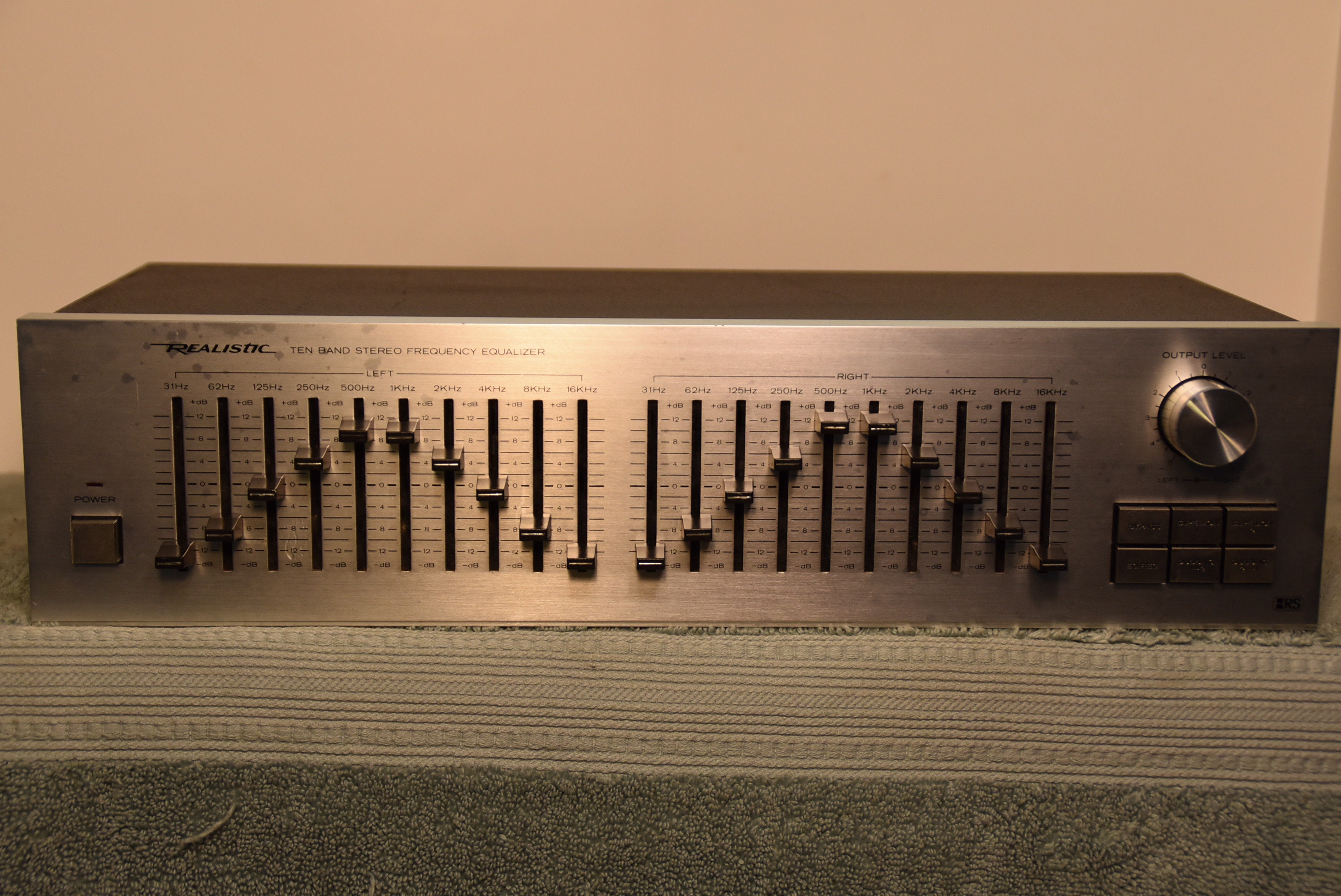 REALISTIC STEREO EQUALIZER - Etsy