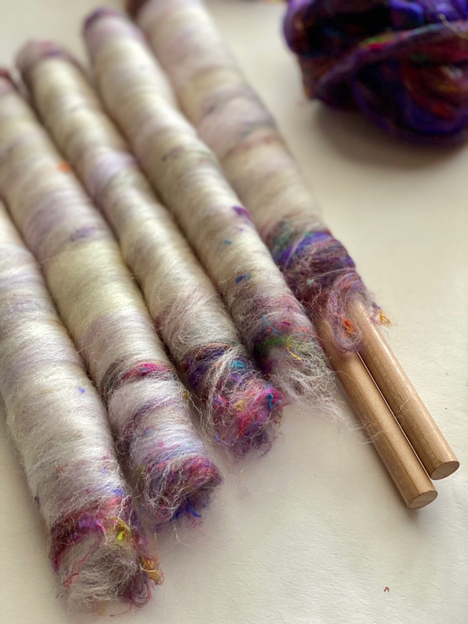 Handmade Rolags 1 oz per rolag | Etsy