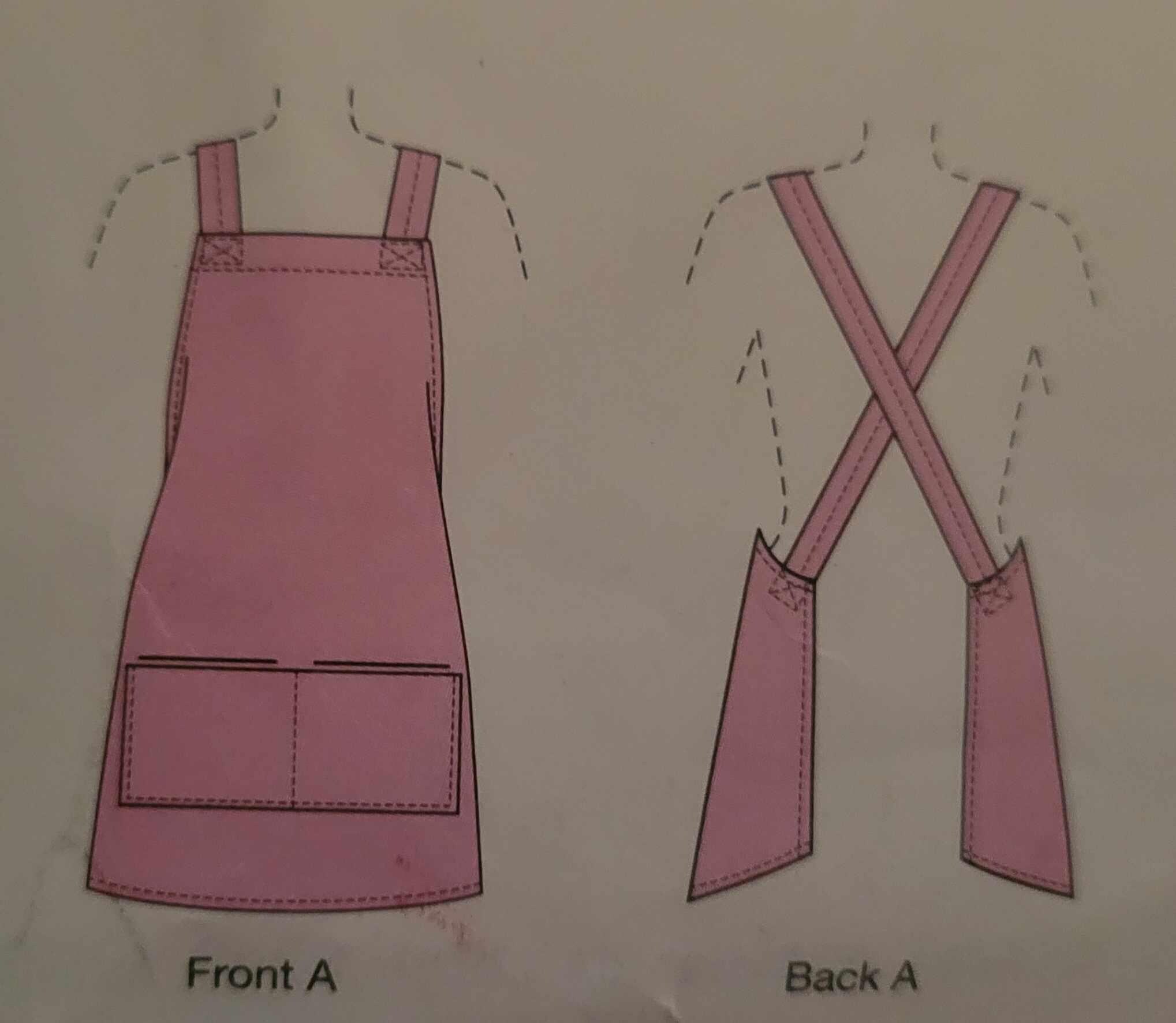 Autumn Cross-back Apron - Etsy