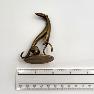 Karl Hagenauer Art Deco Miniature Greyhound - Sitting Dog - Werkstätte ...