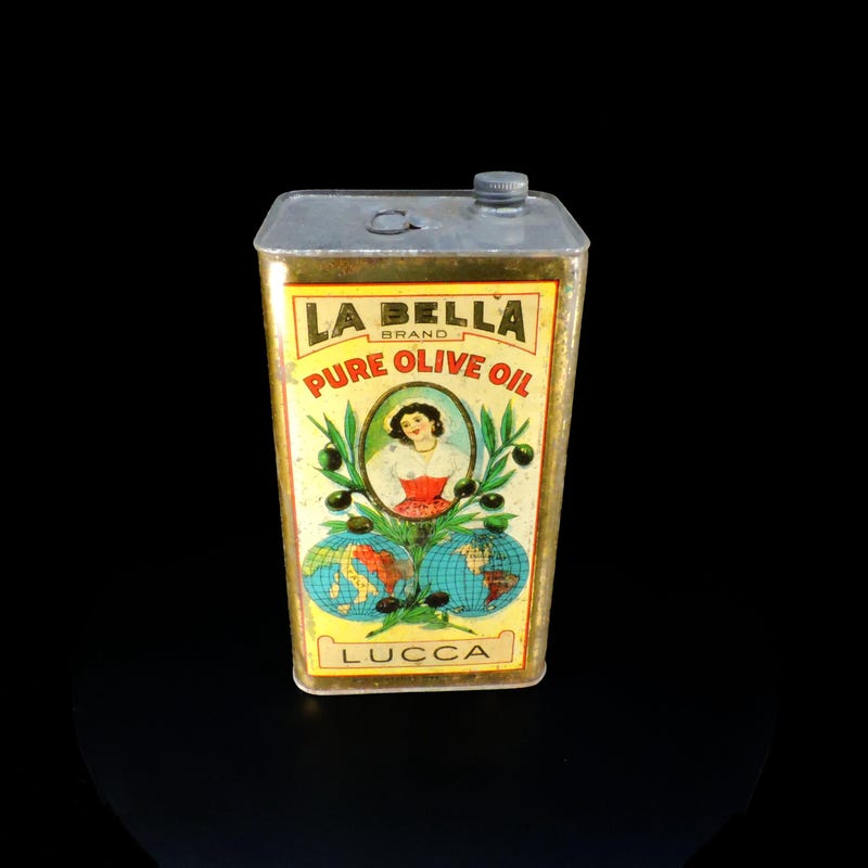 Olive Oil Can - Etsy