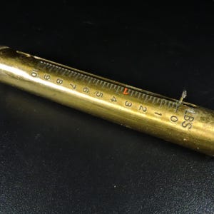 Antique Brass Hanging Scale ~ Chatillon Model # IN-10 ~ Brass Household ...