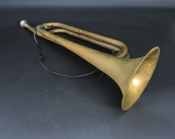 Vintage Brass Bugle Military / Boy Scout Issue Bugle U.S. Regulation ...