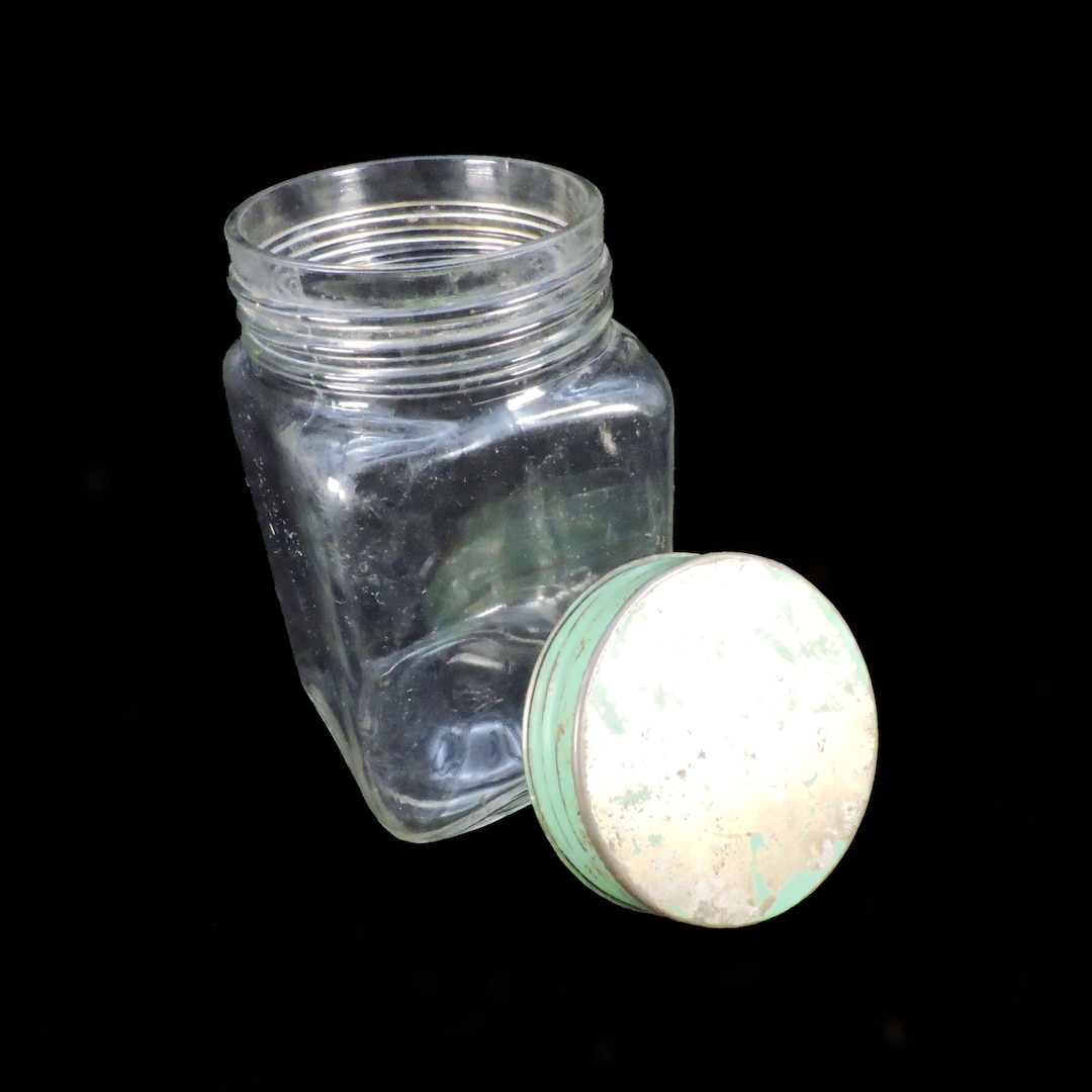 Vintage Storage Jar ~ Old Storage Jar ~ General Store Jar ~ Hoosier Jar ...