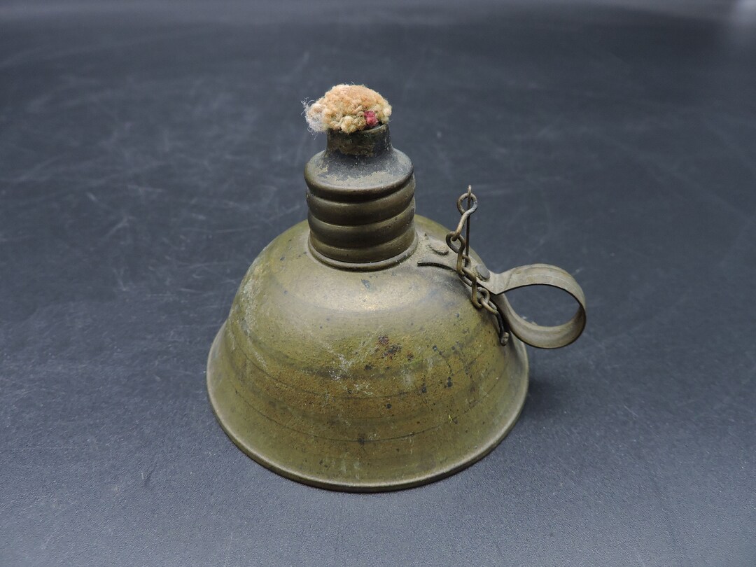 Antique Alcohol Lamp ~ Vintage Alcohol Lamp ~ Small Brass Lamp ~ Brass ...
