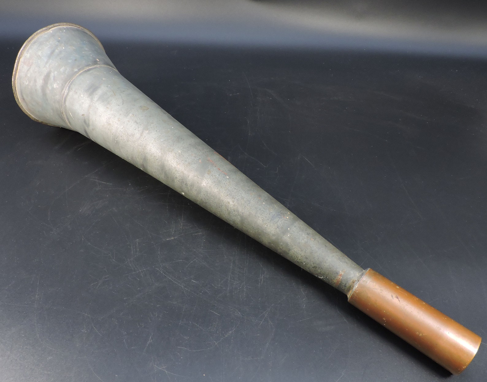 Antique Signal Horn ~ Early Tin Fog Horn ~ Old Fire Horn ~ Vintage ...
