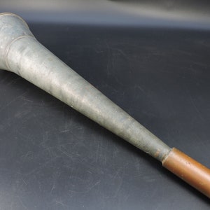 Antique Signal Horn ~ Early Tin Fog Horn ~ Old Fire Horn ~ Vintage ...