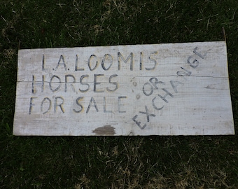 Antique Farm Sign - Etsy