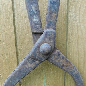 Vintage Ice/hay Tongs ~ Massive Ice House Tool ~ Ice/hay Hooks ...