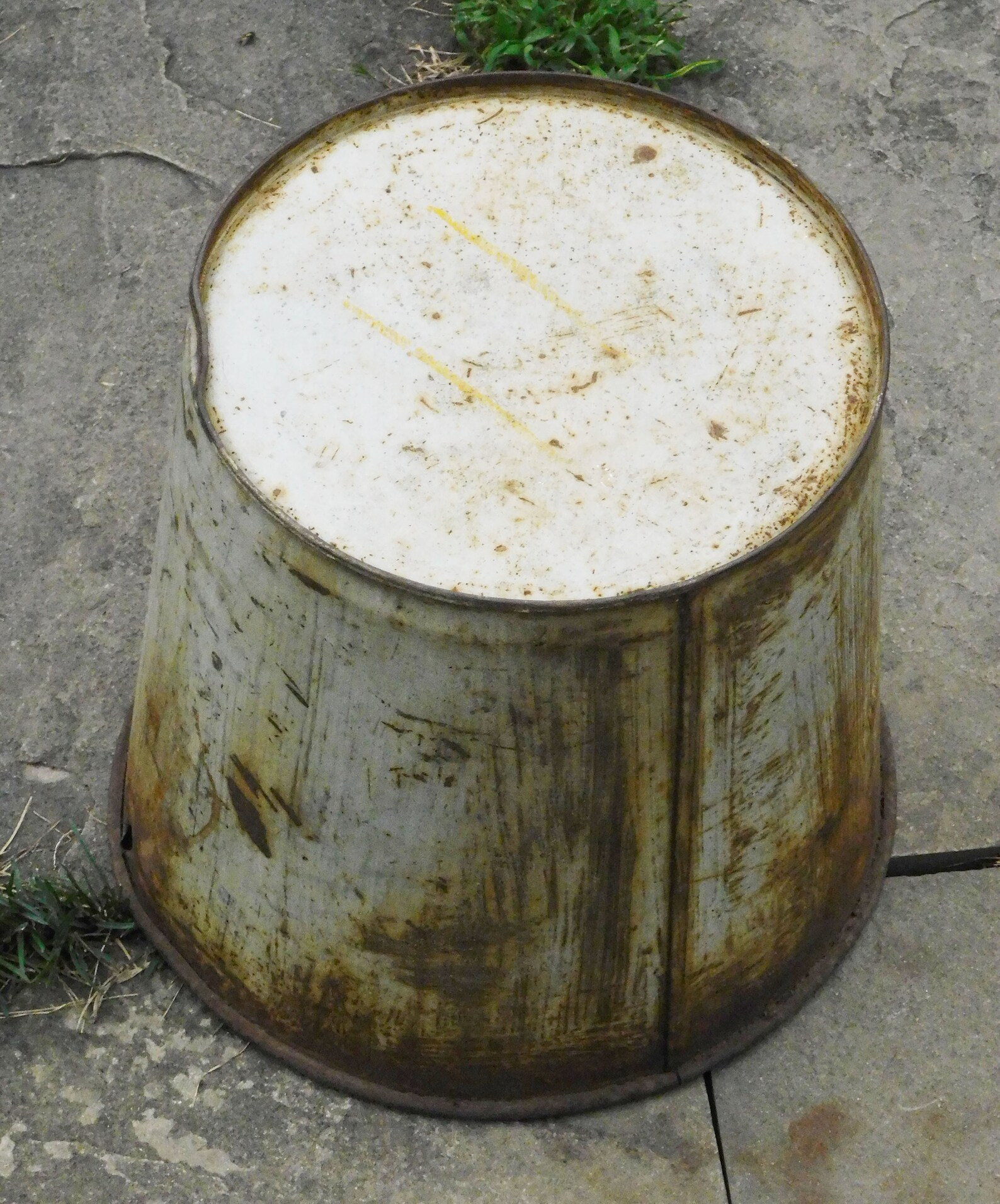 Vintage Sap Bucket ~ Old Metal Sap Bucket ~ Metal Sap Bucket ~ Maple ...