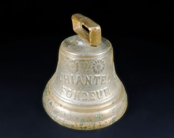 Vintage Brass Bell ~ Antique Brass Bell ~ 1878 Brass Bell ~ 1878 ...