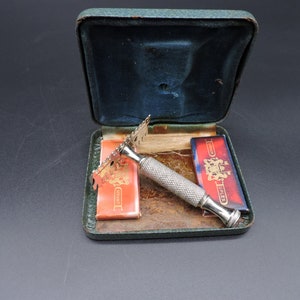 Vintage Durham Duplex Razor ~ Safety Razor & Blades in Case ~ Antique ...