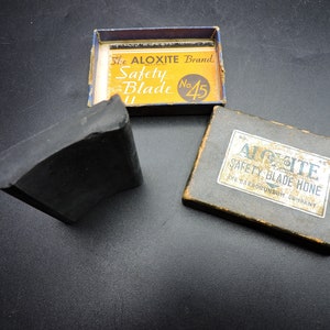 Razor Hone ~aloxite Razor Hone ~ Razor Sharpening Stone ~ Vintage ...