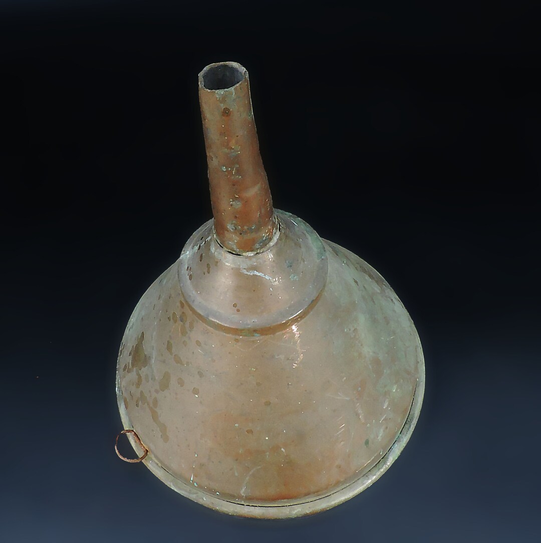 Vintage Copper Funnel Old Farm Funnel Antique Copper Funnel Farm ...